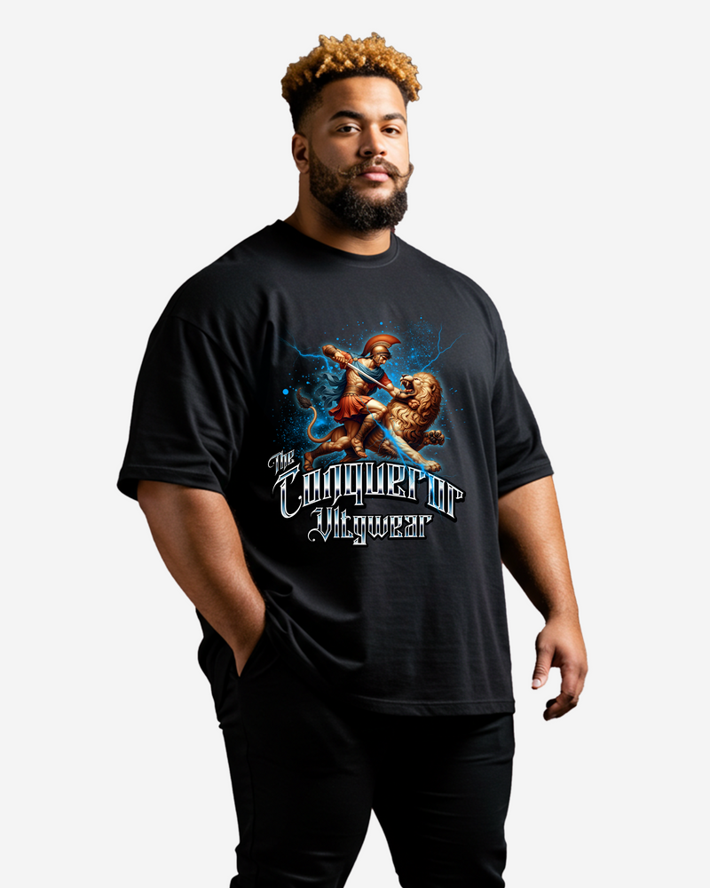 Conqueror Men's Oversized T-Shirt